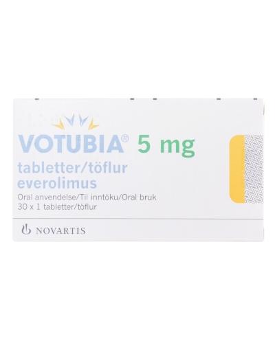 Votubia Tablett 5 mg 30 stk - Apotek 1