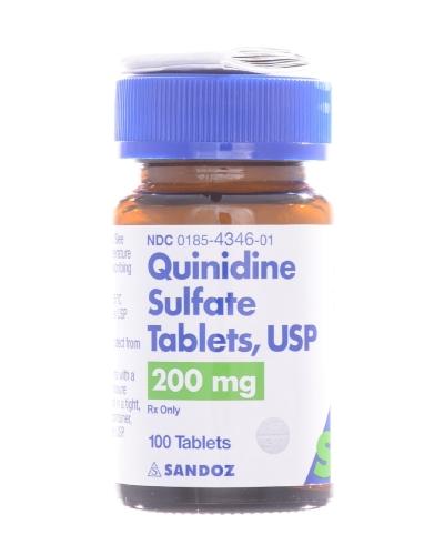 Quinidine Sulfate sandoz 200mg tabletter 100stk - Apotek 1