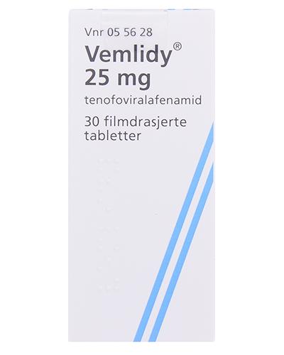 Vemlidy orifarm 25 mg tabletter 30stk - Apotek 1