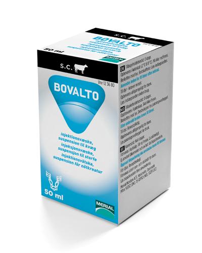 Bovalto injeksjonsvæske, suspensjon til storfe hetteglass 50 ml - Apotek 1