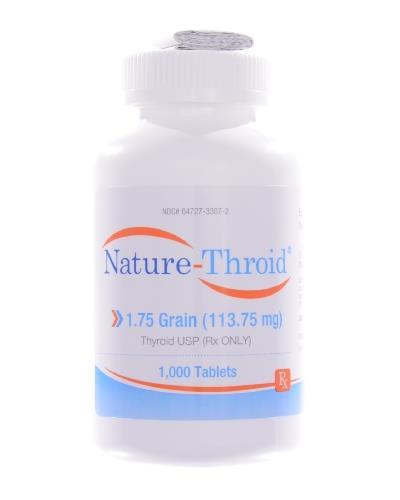 Nature-Throid 113,75mg tabletter 1000 stk - Apotek 1