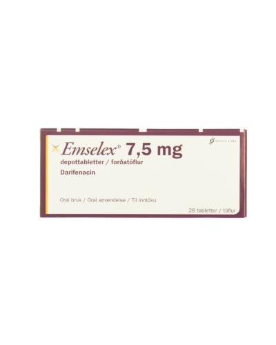 Emselex Depottablett 7,5 mg 28 stk - Apotek 1