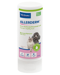 Allerderm sjampo til dyr tørr/flassende hud 250 ml - Apotek 1