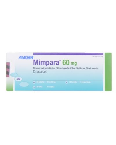 Mimpara Tablett, filmdrasjert 60 mg 28 stk - Apotek 1