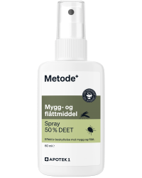 Mygga spray 50% DEET myggmelk 75 ml - Apotek 1