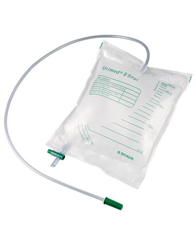 Urinpose Urimed B'Bag 2 liter m/tappekran usteril 200 stk - Apotek 1