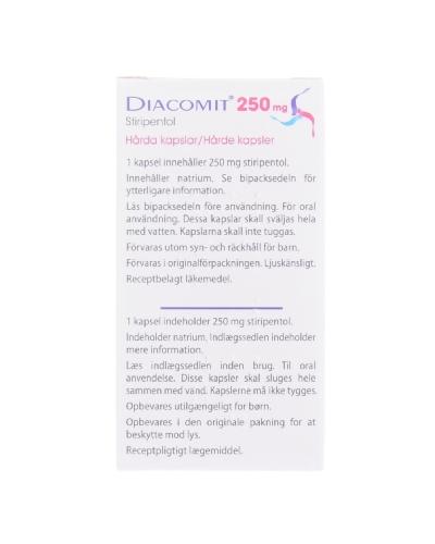 Diacomit Kapsel, hard 250 mg 60 stk - Apotek 1