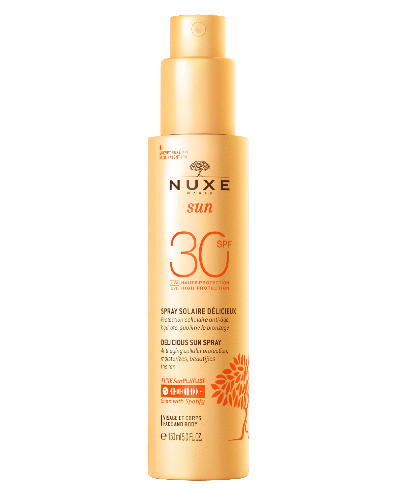 Nuxe Sun solspray ansikt og kropp SPF 30 150 ml - Apotek 1