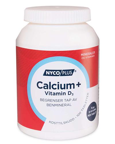 Nycoplus Calcium med D3-vitamin tabletter 100 stk - Apotek 1