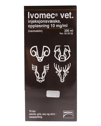 Ivomec vet inj 10mg/ml - Apotek 1