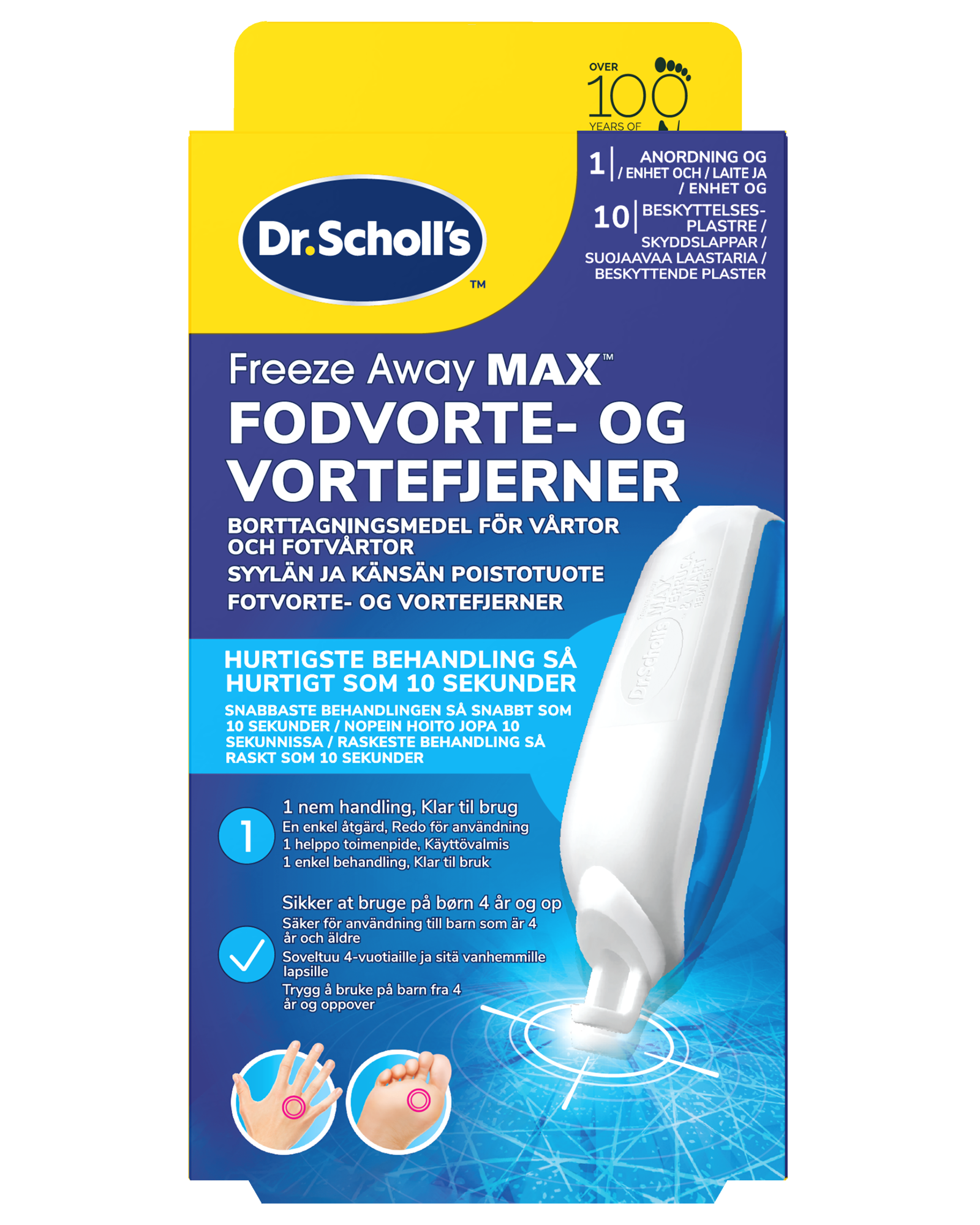 Dr. Scholl’s Freeze Away Max vortefjerner 35 ml - Apotek 1