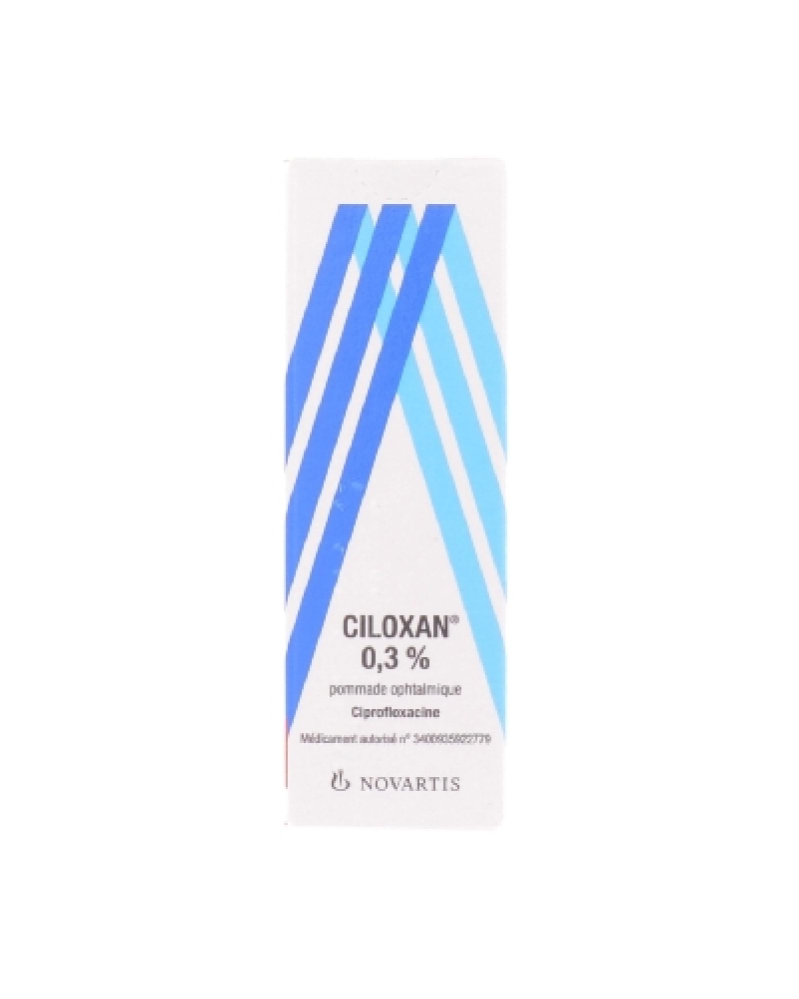Ciloxan øyesalve 0,3% 3,5 G - Apotek 1