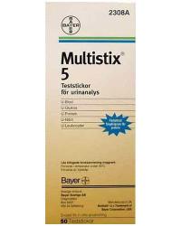 Multistix 5 urinstrimmel 2308 50 stk - Apotek 1