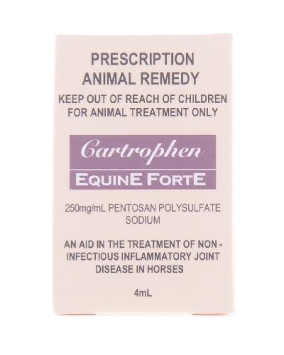 Cartrophen Equine F vet 250mg injeksjon 4mlhgl - Apotek 1