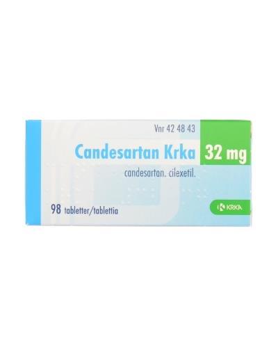 Candesartan Krka 32 mg tabletter 98 stk - Apotek 1