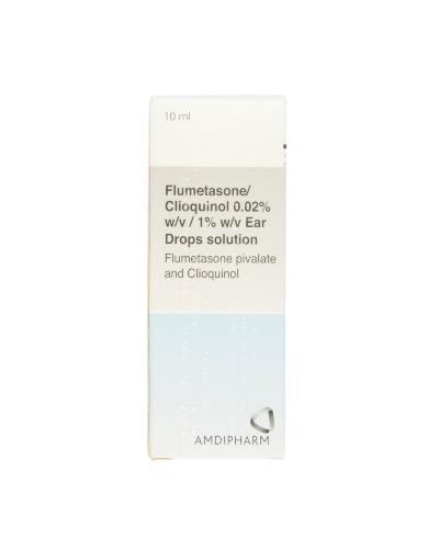 Flumetasone/Clioquinol øredråper 10ml - Apotek 1