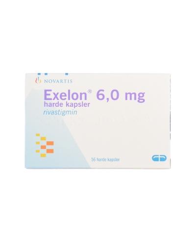 Exelon Kapsel, hard 6 mg 56 stk - Apotek 1