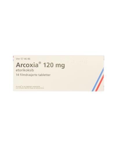 Arcoxia Orifarm 120 mg filmdrasjerte tabletter 14stk - Apotek 1