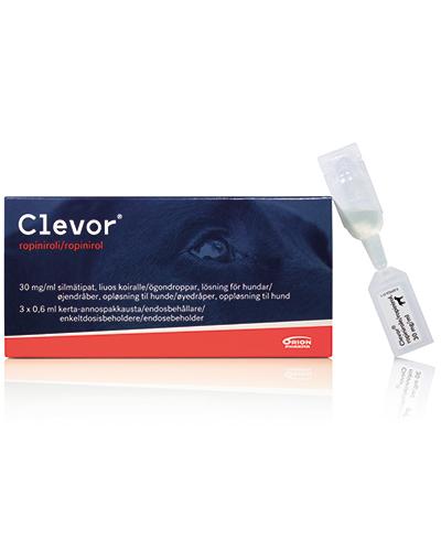 Clevor vet 30mg/ml øyedråper 3x0,6 ml - Apotek 1