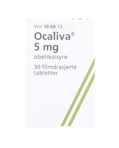 Ocaliva Orifarm 5 mg filmdrasjerte tabletter 30stk - Apotek 1