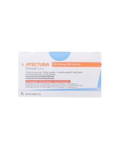 Atectura Breezhaler 125 mikrog/260 mikrog inhalasjonspulver, hard ...