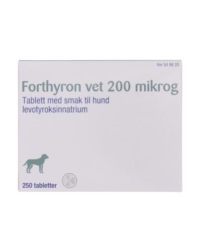 Forthyron vet tab 200mcg - Apotek 1