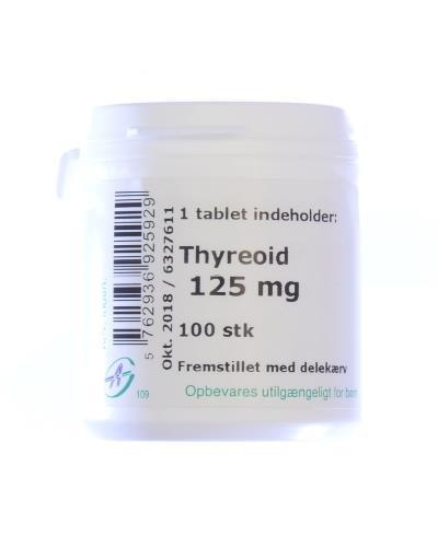 Thyreoid glostrup 125mg tabletter 100 STK - Apotek 1