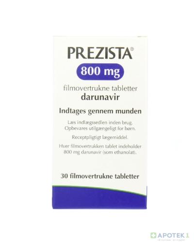 Prezista Tablett, filmdrasjert 800 mg 30stk - Apotek 1