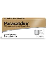 Paracet 500 mg tabletter 20 stk - Apotek 1
