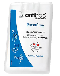 Antibac Fresh Card hånddesinfeksjon spray 20 ml - Apotek 1
