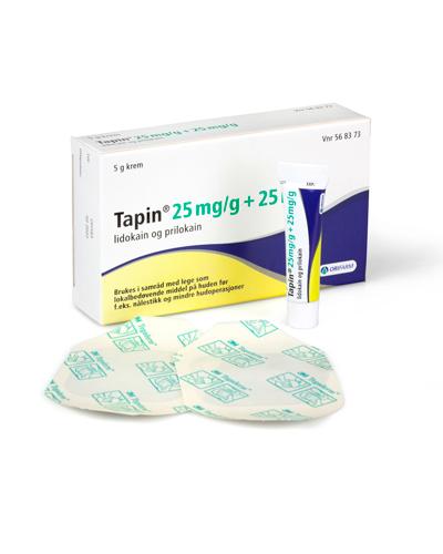 Tapin 25+25 mg/g krem 5 g - Apotek 1