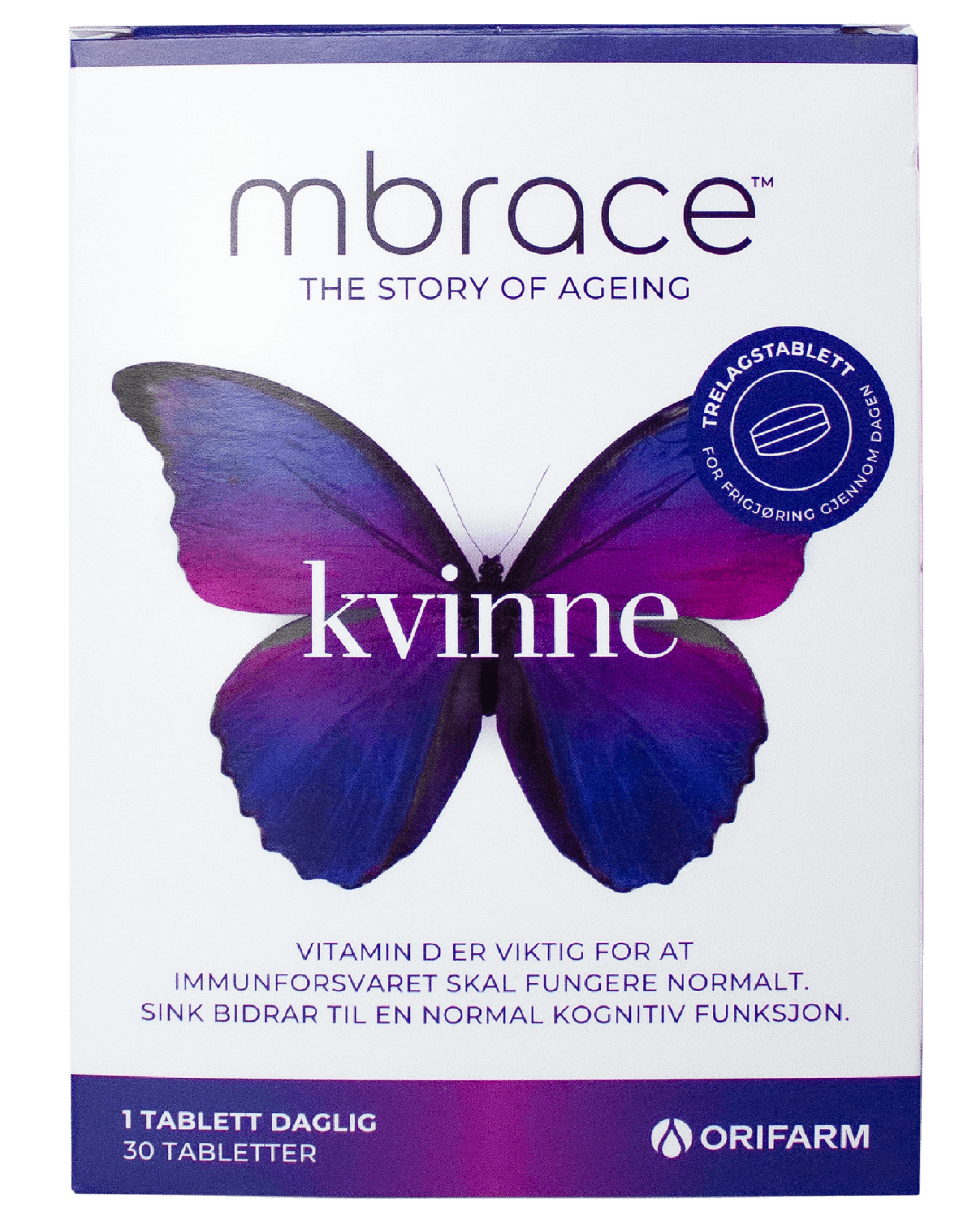 mbrace Kvinne tabletter 30 stk - Apotek 1