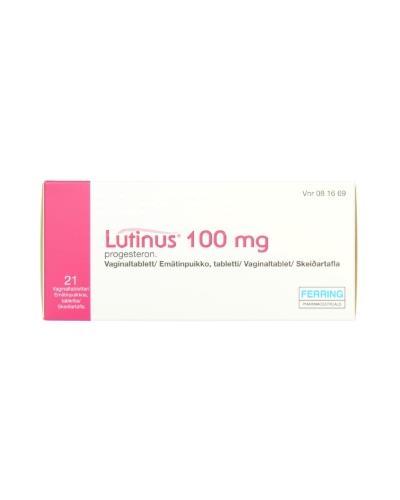 Lutinus Vaginaltablett 100 mg 21 stk - Apotek 1