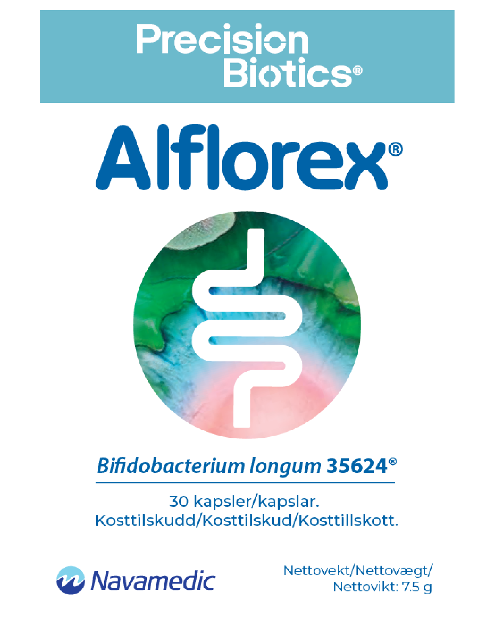 Alflorex kapsler 30 stk - Apotek 1