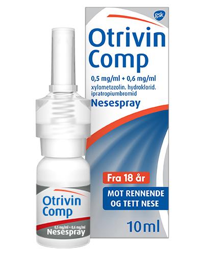 Otrivin Comp nesespray forkjølelse 10ml - Apotek 1
