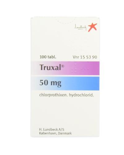 Truxal Tablett, filmdrasjert 50 mg 100 stk - Apotek 1
