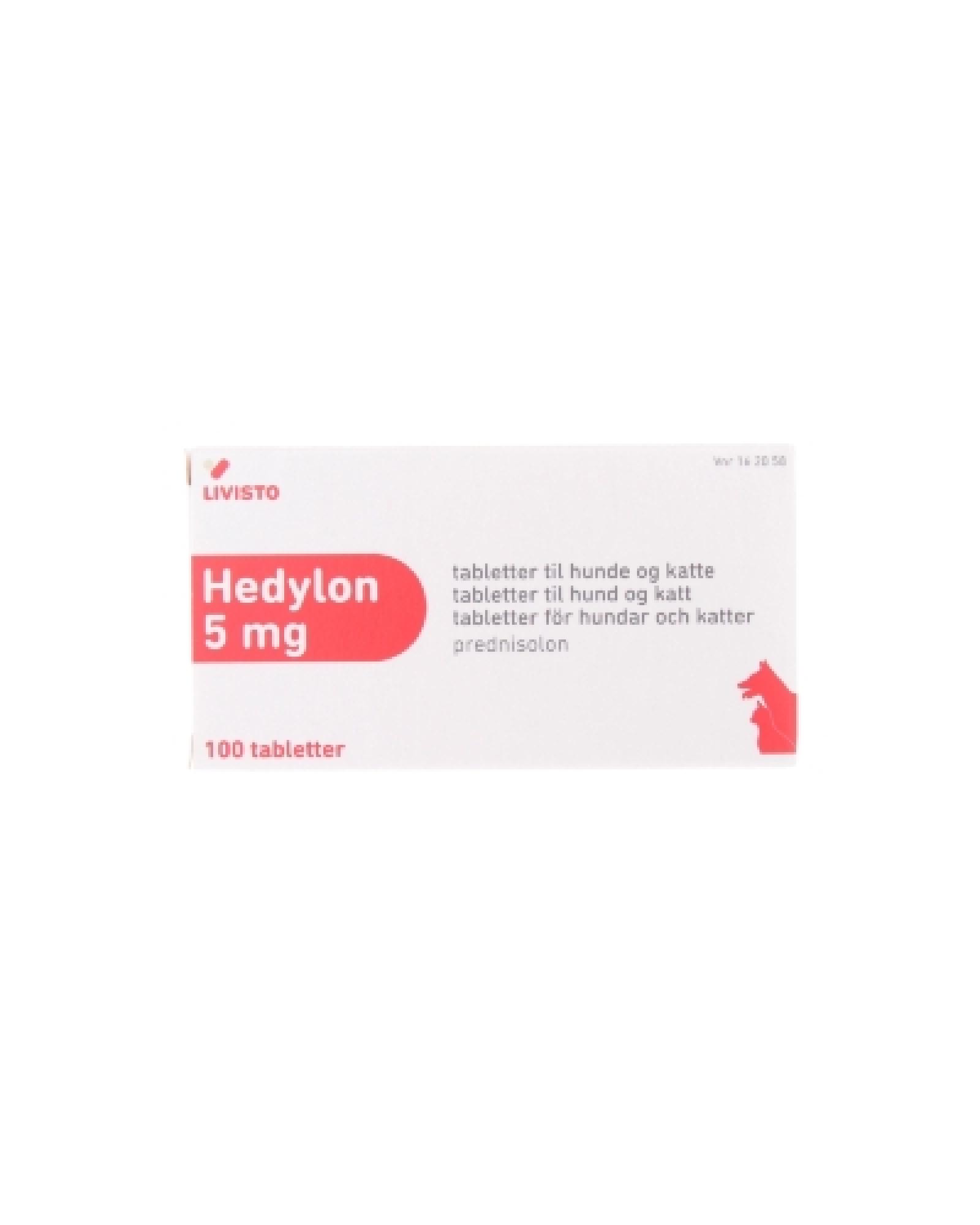 Hedylon vet tab 5mg - Apotek 1
