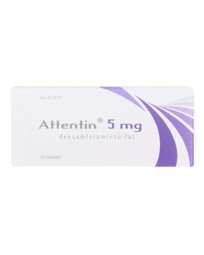Attentin Tablett 5 mg 30 stk - Apotek 1