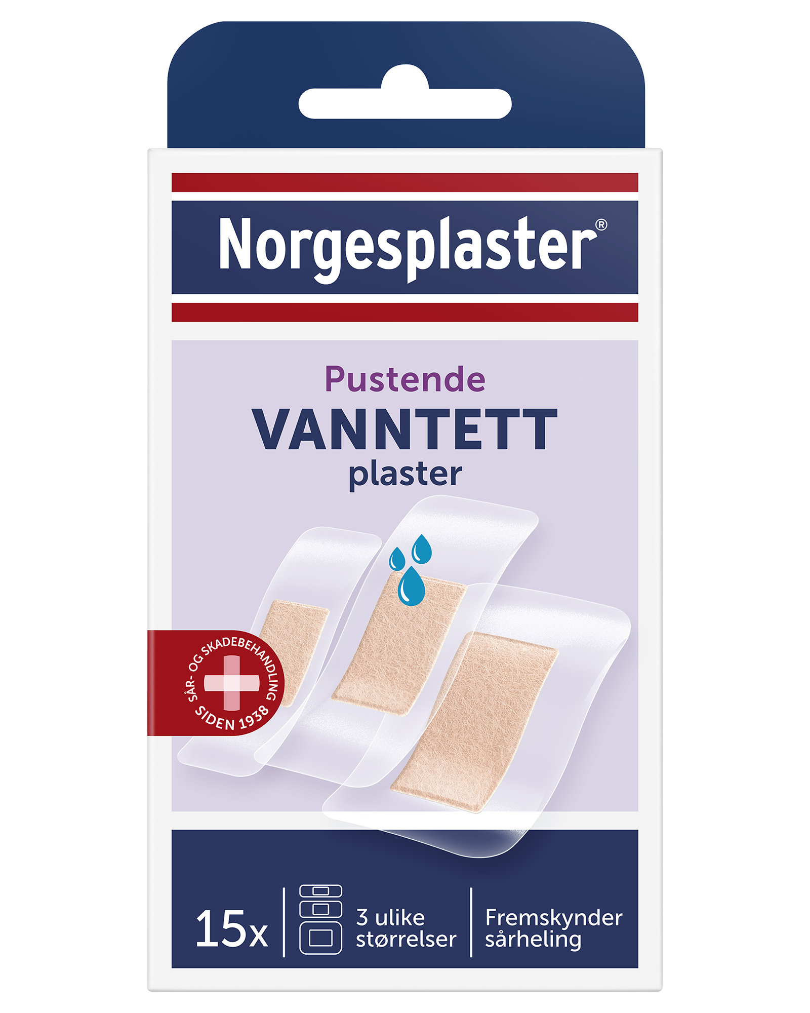 Norgesplaster Vanntett plaster 15 stk - Apotek 1