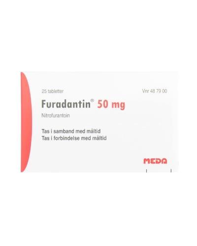 Furadantin Tablett 50 mg 25 stk - Apotek 1