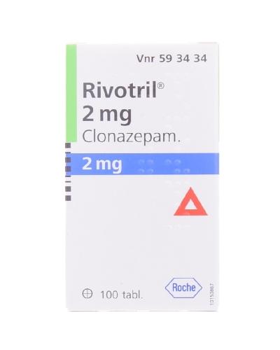 Rivotril Tablett 2 mg 100 stk - Apotek 1