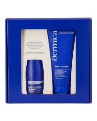 Dermica gavesett body cream og antiperspirant 200+50ml - Apotek 1