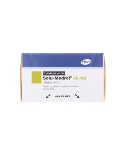 Solu-Medrol inj subst 40mg - Apotek 1