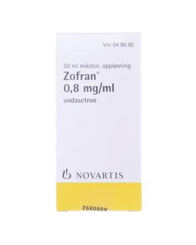 Zofran 0,8 mg/ml mikstur 50ml - Apotek 1