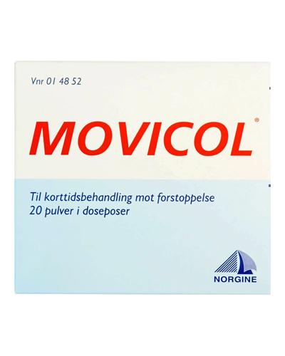 Movicol pulver med lime- og sitronsmak doseposer 20stk - Apotek 1