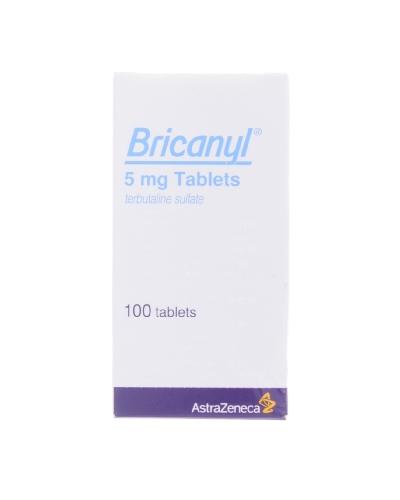 Bricanyl 5mg tabletter 100 stk - Apotek 1