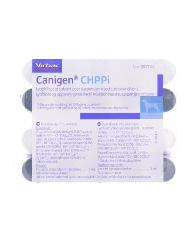 Canigen CHPPi lyofilisat og væske til injeksjonsvæske, suspensjon til ...