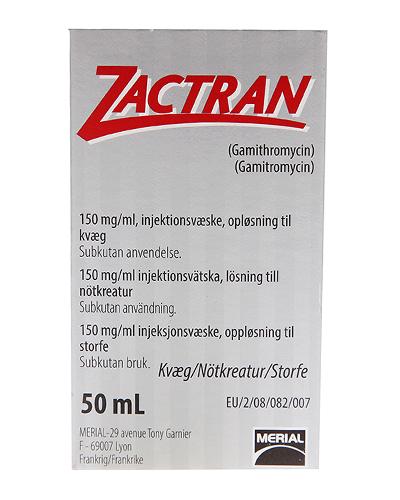 Zactran vet inj 150mg/ml - Apotek 1