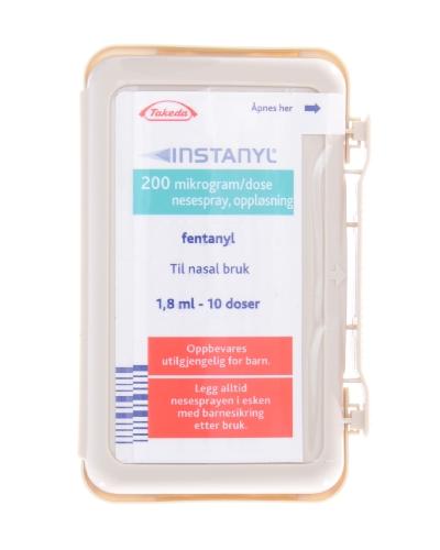 Instanyl Nesespray, oppløsning 200 mikrog/dose 10 doser - Apotek 1