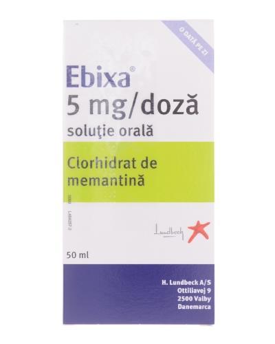 Ebixa 2care4 5 mg/0,5 ml oral oppløsning 50 ml - Apotek 1